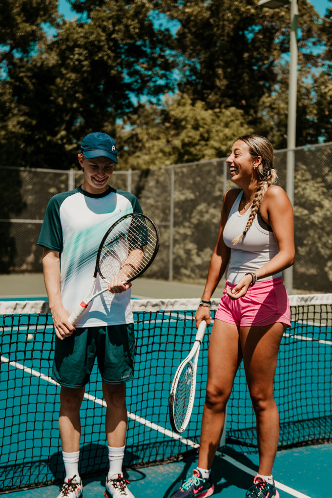 Chavez and Rice - Excellence Awards Finalists - Tennis Saskatchewan